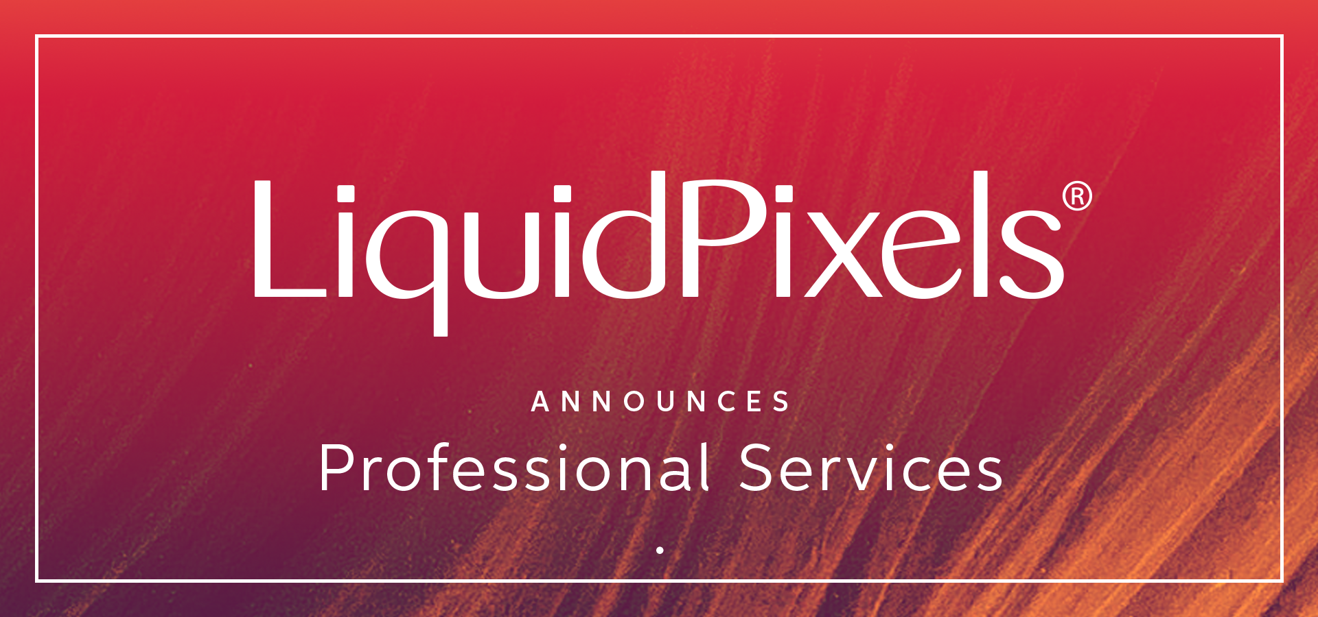 LiquidPixels Announces Launch of Professional Services Division
